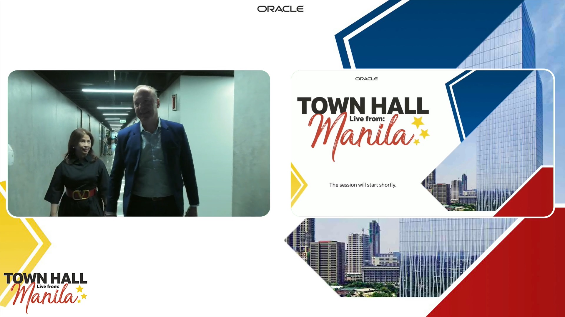 Oracle (Hybrid Town Hall Event) - I-Tech Digital Productions Philippines