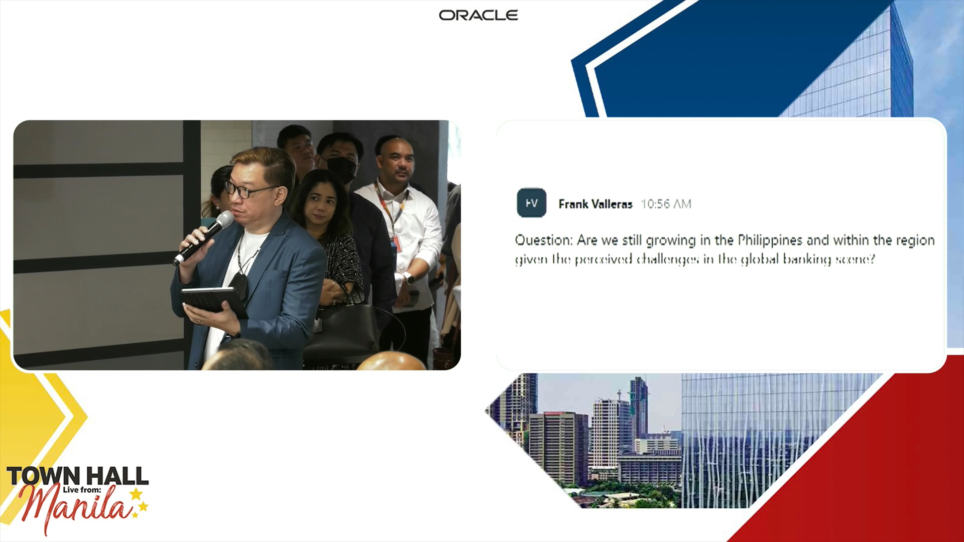 Oracle (Hybrid Town Hall Event) - I-Tech Digital Productions Philippines