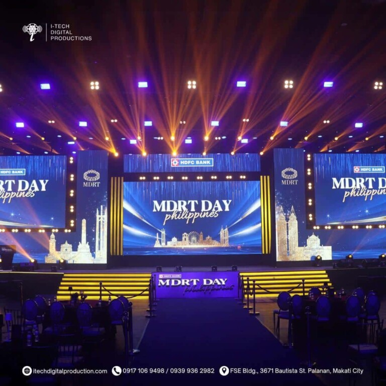 Stage Rental and Backdrops | I-Tech Digital Productions PH